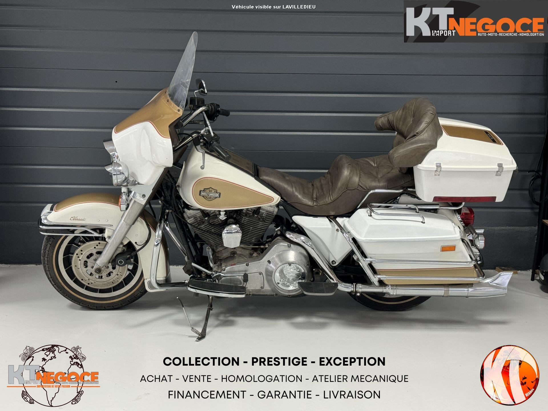 KT NEGOCE - HARLEY DAVIDSON-FLHTC-1340 ELECTRA GLIDE EVO 1986
