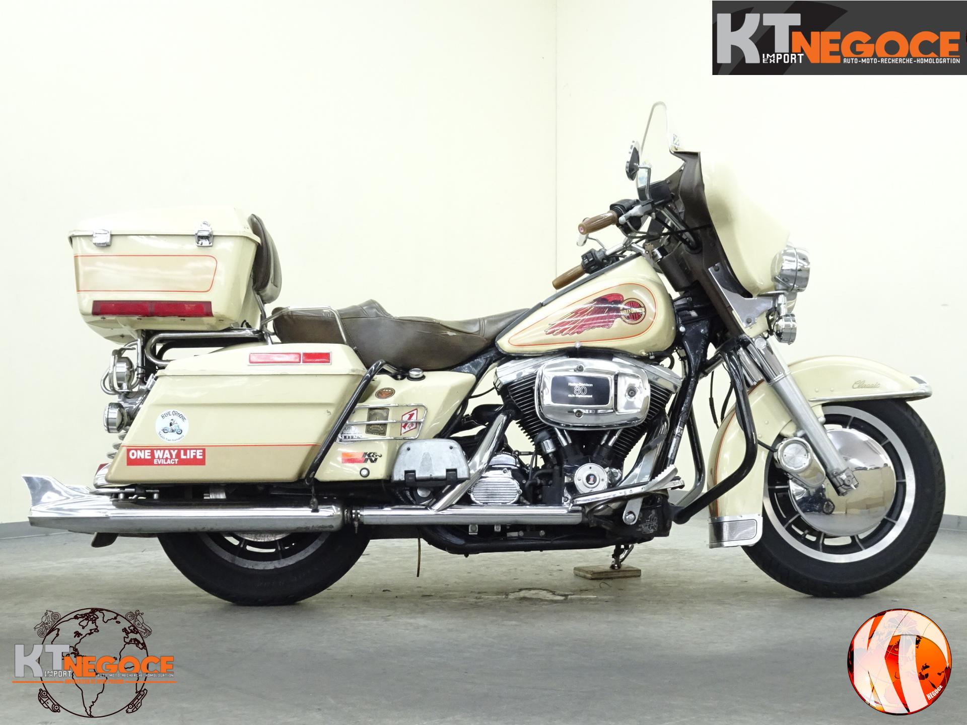 KT NEGOCE - HARLEY DAVIDSON-FLHTC-1340 ELECTRA GLIDE EVO 1988