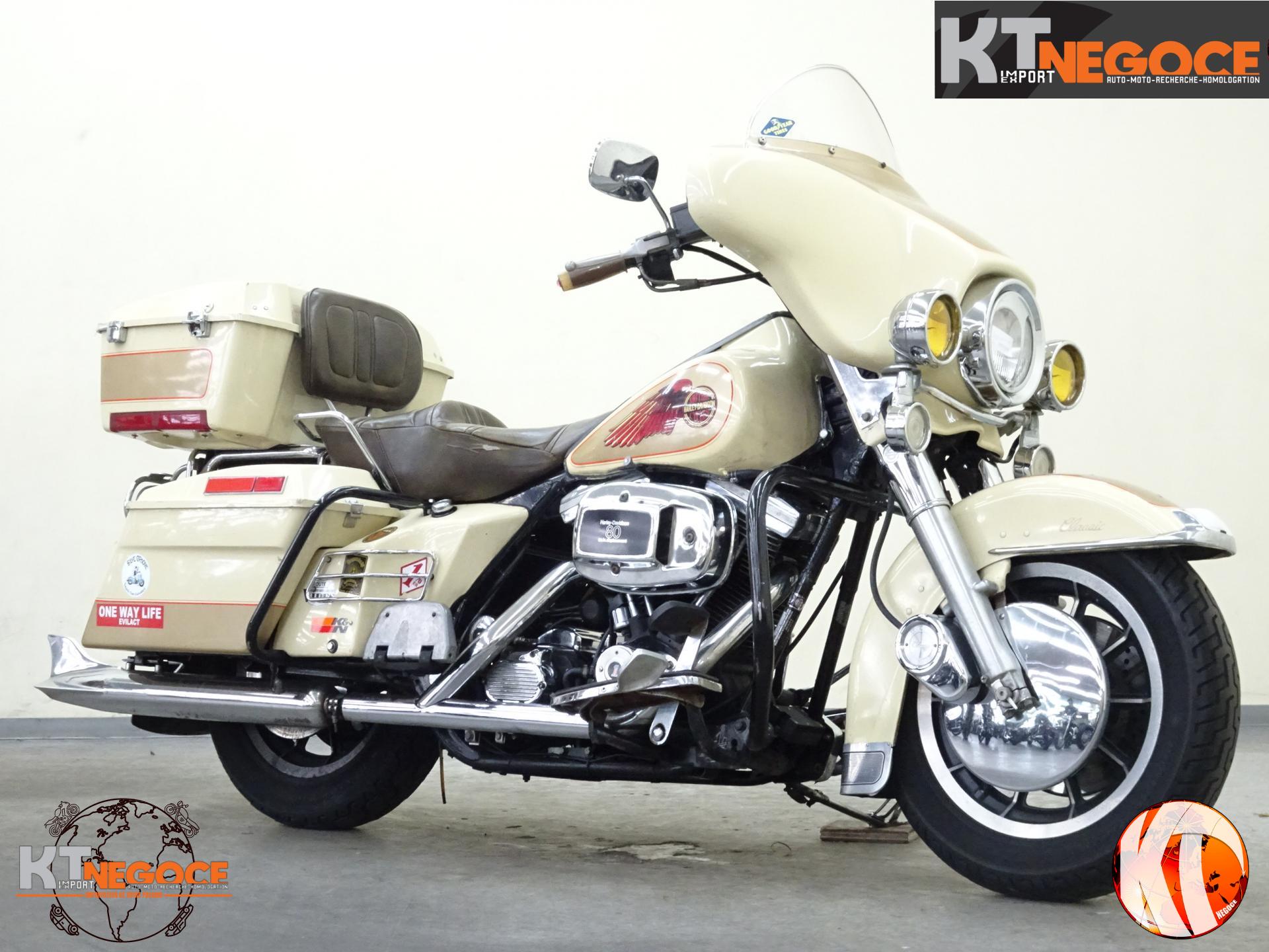 KT NEGOCE - HARLEY DAVIDSON-FLHTC-1340 ELECTRA GLIDE EVO 1988