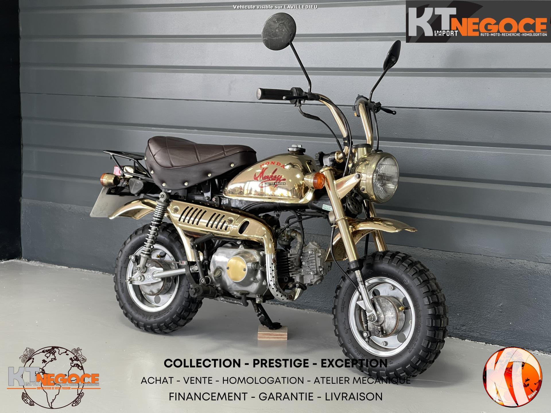 KT NEGOCE - HONDA-Z50J-MONKEY LIMITED GOLD EDITION 1984