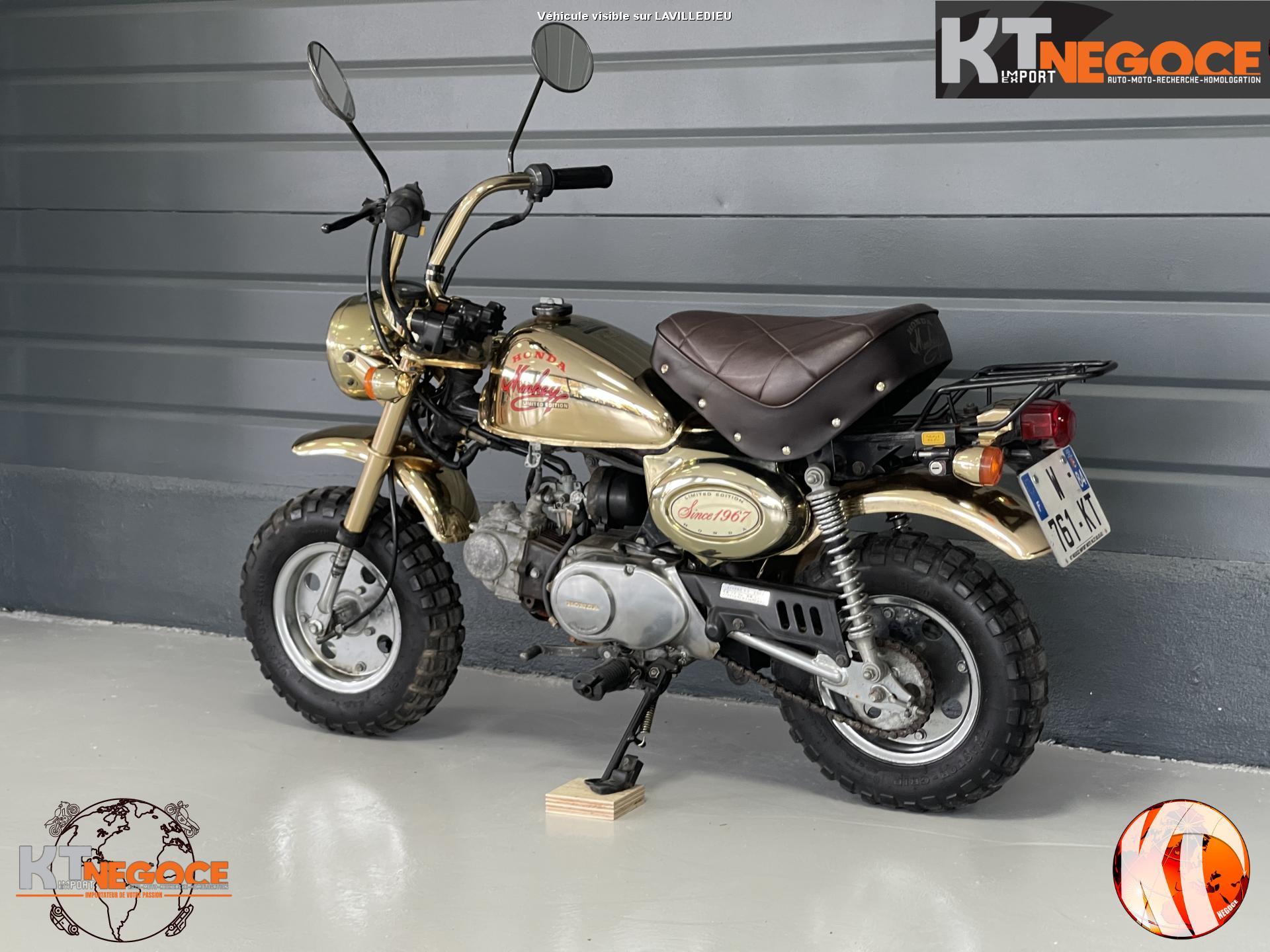 KT NEGOCE - HONDA-Z50J-MONKEY LIMITED GOLD EDITION 1984
